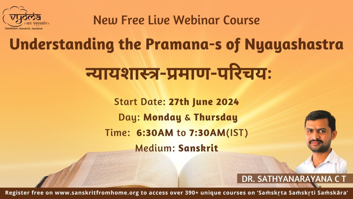 Understanding the Pramana-s of Nyayashastra - Vyoma Linguistic Labs ...